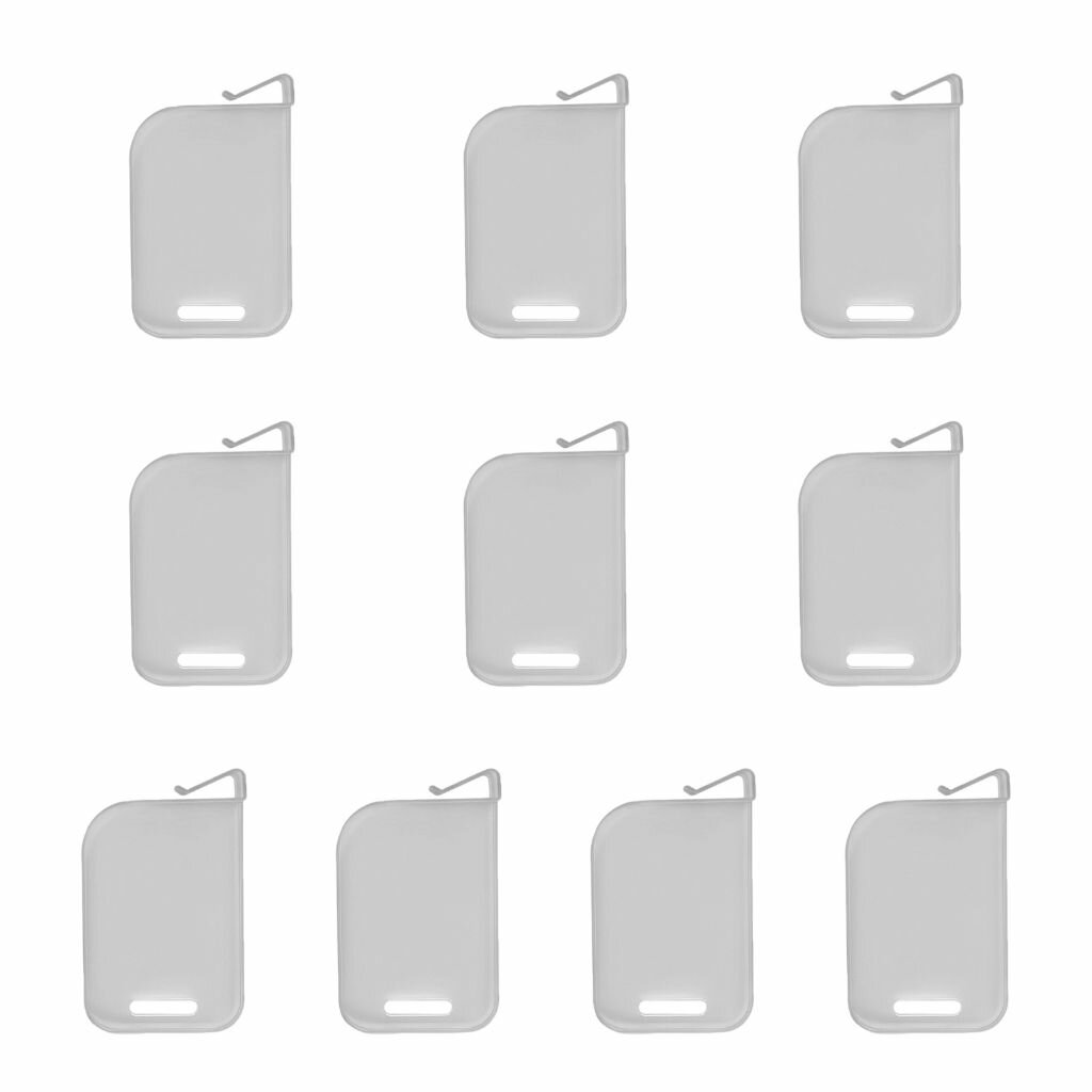 Прозрачные защитные разделители для хранения карт, Серый