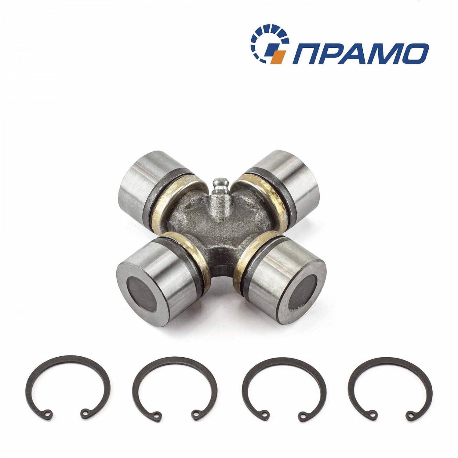 Крестовина 3302 УАЗ 2410 3102 31029 прамо со стопорными кольцами и масл. 3102-2201025