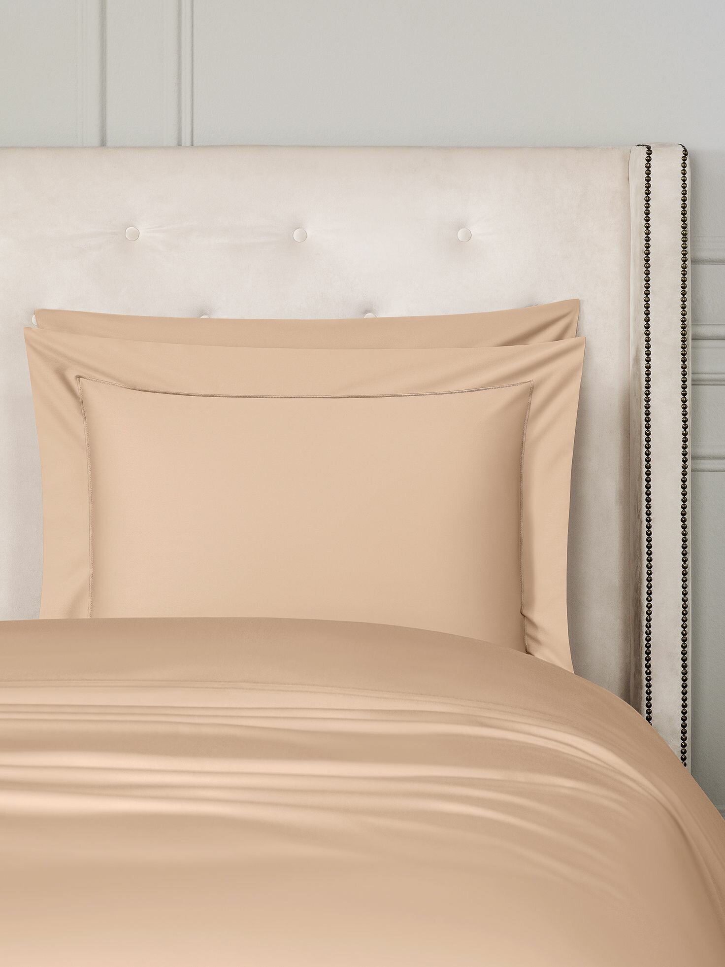 Наволочка Togas "Рапсодия", хлопок-сатин, 50х70 см, платиновый цвет