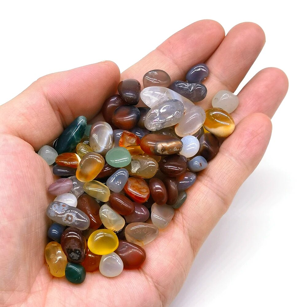 Цветной агат, камень 50g, Color Agate