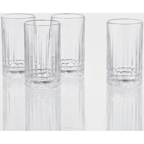 Набор стаканов Luminarc чикаго 4 шт, 380 мл, высокие, стекло (O0600)