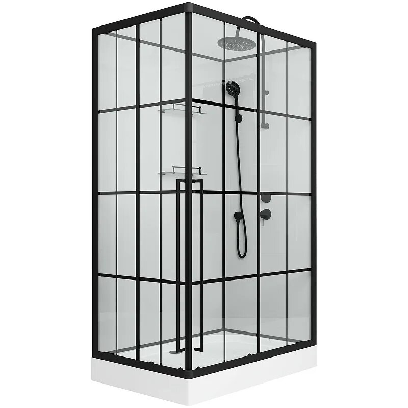 Душевая кабина Niagara Standart ST100/80/15QR/KL/BKT 100x80, R