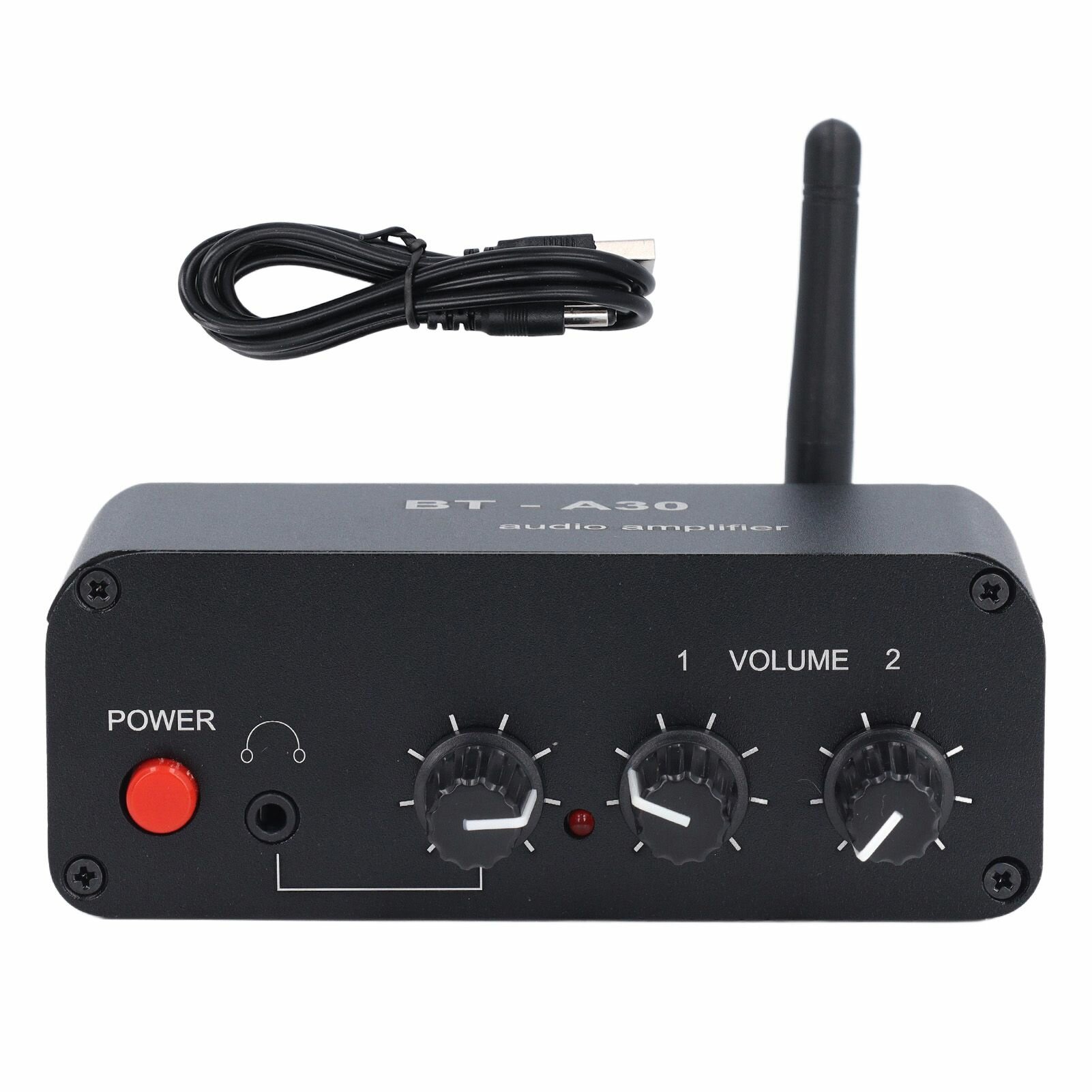 Усилитель звука Bluetooth 5.2 с усилением 20 дБ, двухоперационный предусилитель с интерфейсом 3,5 мм для проигрывателя виниловых дисков, DC5 12 В