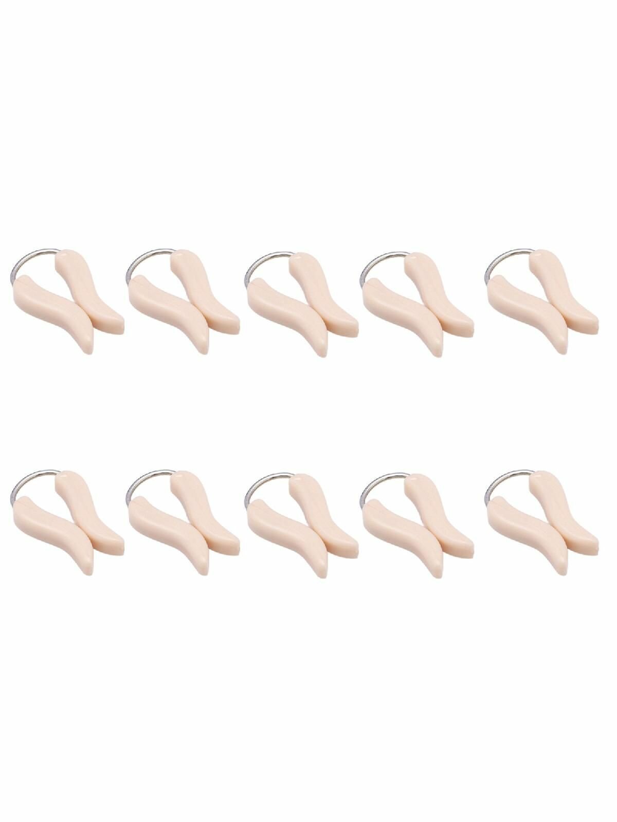 Набор для шитья одежды,10 шт, пряжка с фиксированным зажимом для одежды своими руками-бежевый