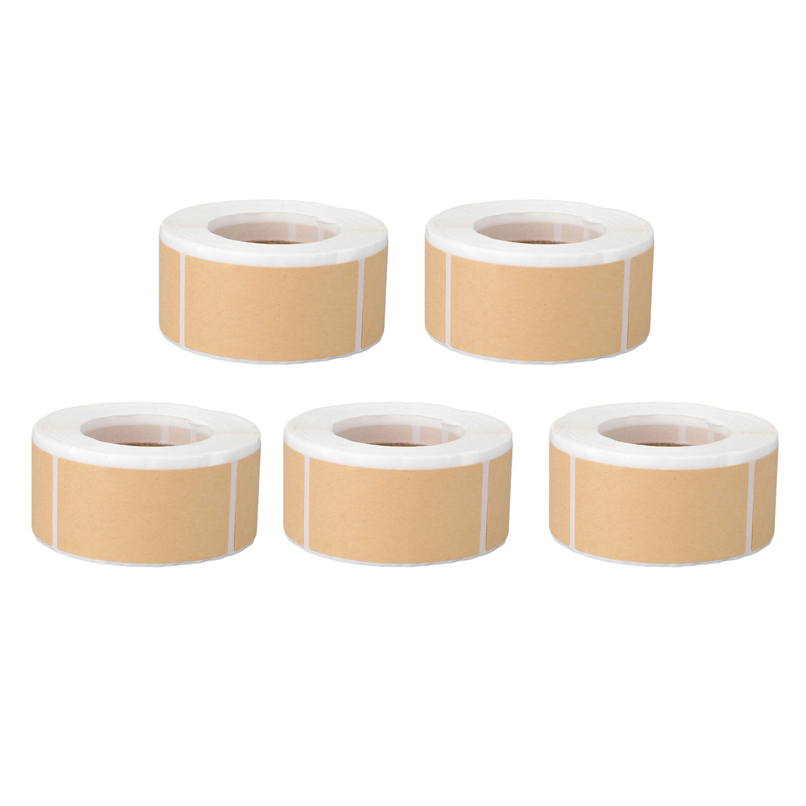 1300 шт. крафт-этикетка, наклейка 5x2,5 см, пустая самоклеящаяся крафт-этикетка, наклейка для банки, бутылки, контейнера, папка для скрапбукинга