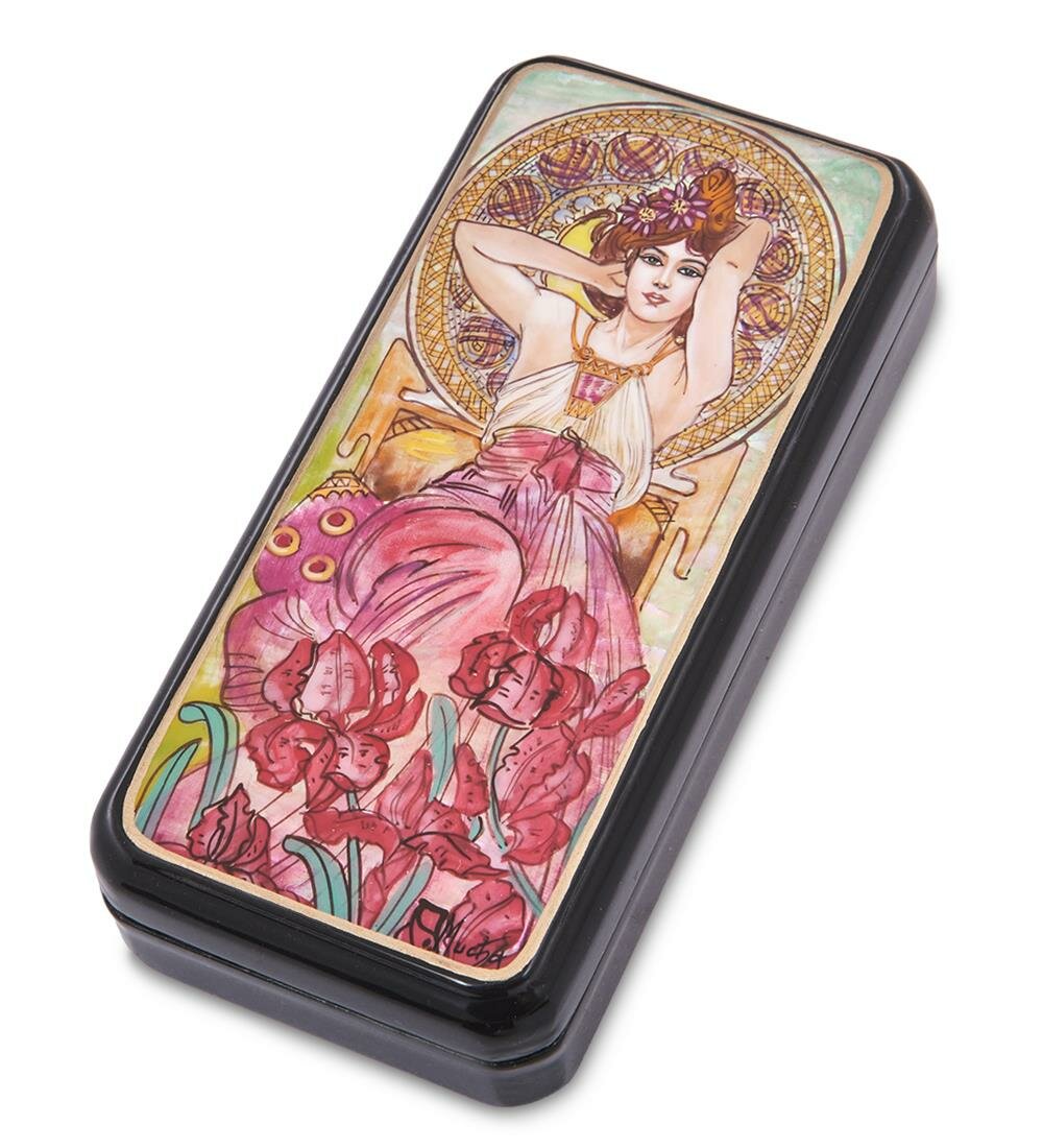 Шкатулка "Альфонс Муха -Драгоценные камни. Аметист" исп. Маркова A2193143