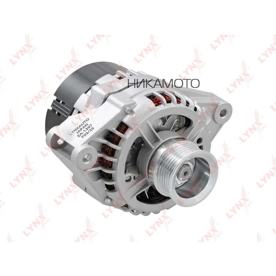 LYNXAUTO EA1397 Генератор LADA 2110-12 1.5-1.6 95-11 / 2108-14 1.3-1.6 94-13 (120A)