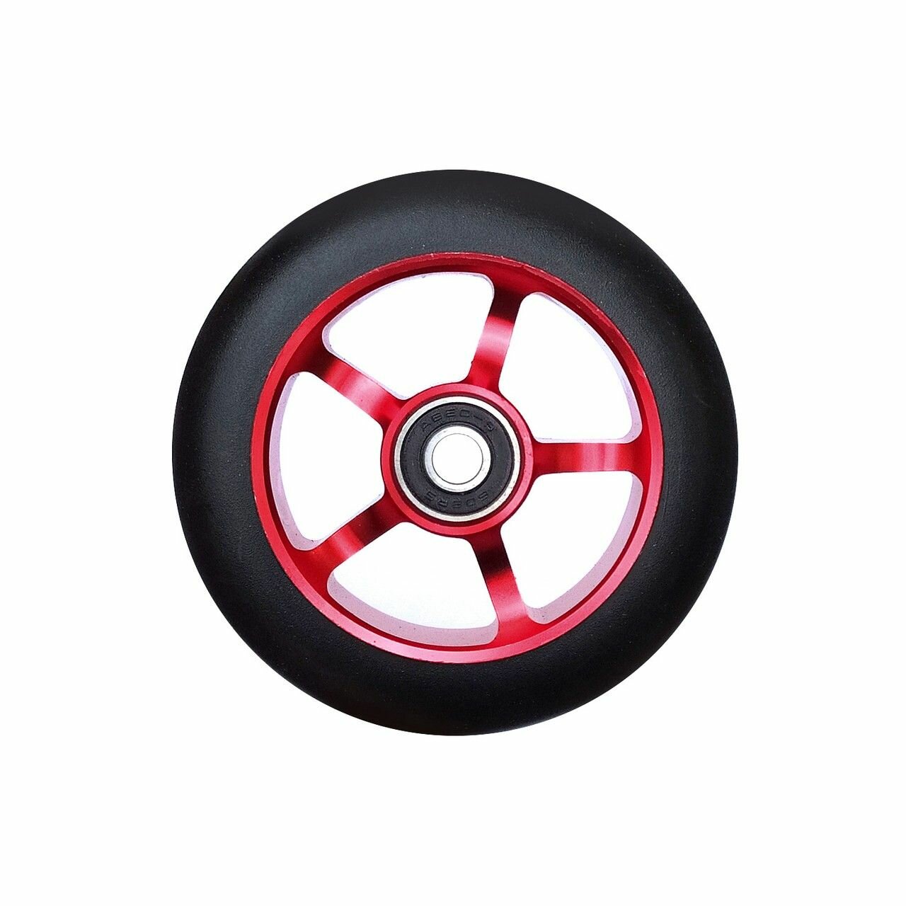 Колеса для трюкового самоката Comiron 110 мм. Alu Abec-9 Black/Red