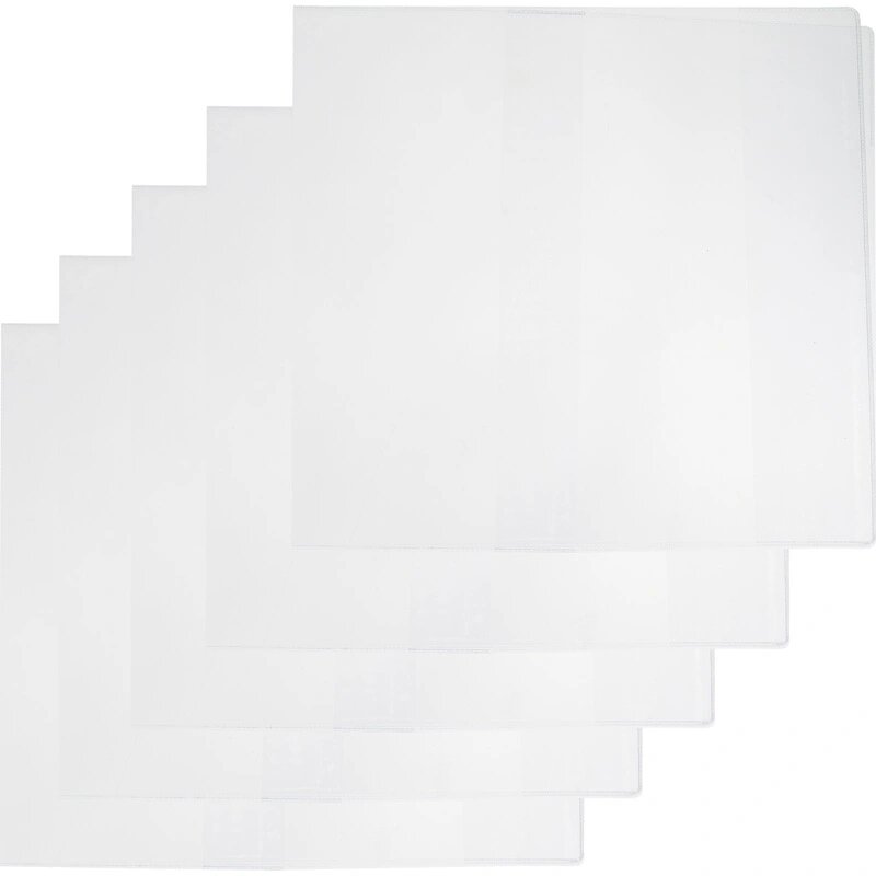 Набор обложек д/учеб А4 универс , 5 шт300x545, ПВХ 110 мкм