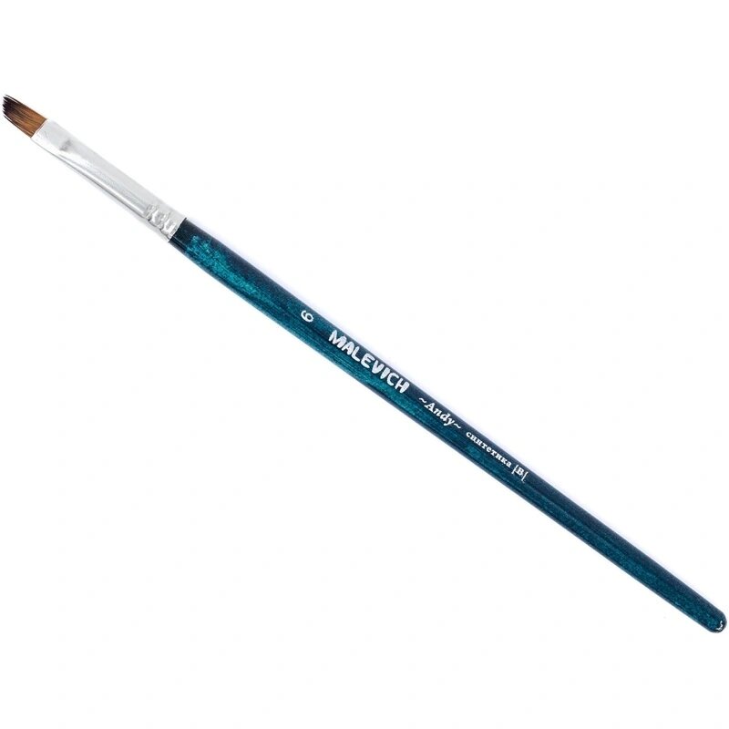 Кисть из синтетики Andy, скошенная №6, 753206