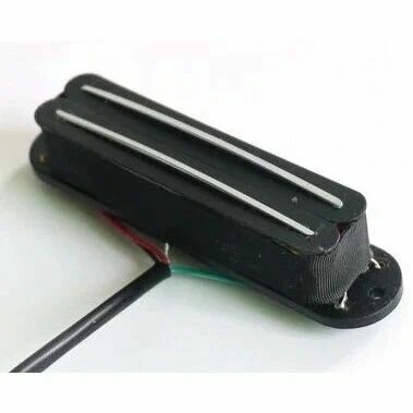 Donlis DB02-B-BK звукосниматель для 6-струнной электрогитары, рельсовый хамбакер, магниты Alnico 5,