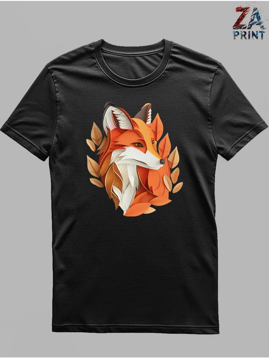 Футболка лисы