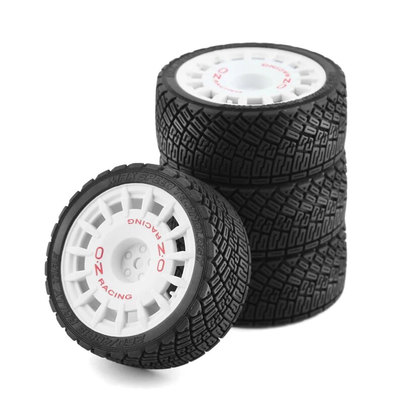 Радиоуправляемые шины 1/10 композитные для Tamiya TT01 TT02 XV01 TA06 HPI WR8 HSP, Черный