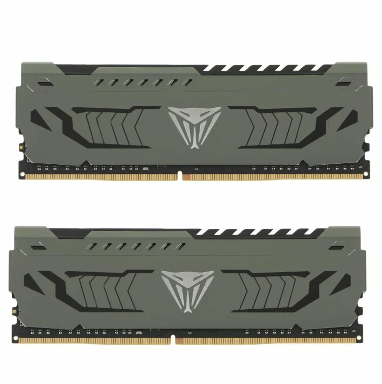 Оперативная память Patriot Viper Steel (PVS416G300C6K) DIMM DDR4 16 ГБ - DDR4, 8 ГБx2шт, 3000 МГц, 16-18-18-36