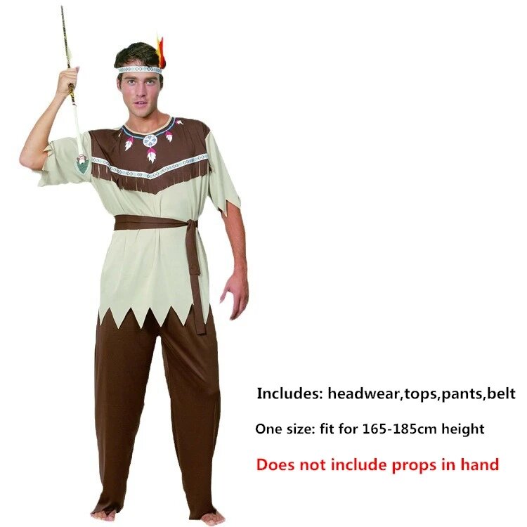 Костюмы дикого охотника EIGHT UP для взрослых Один размер, men