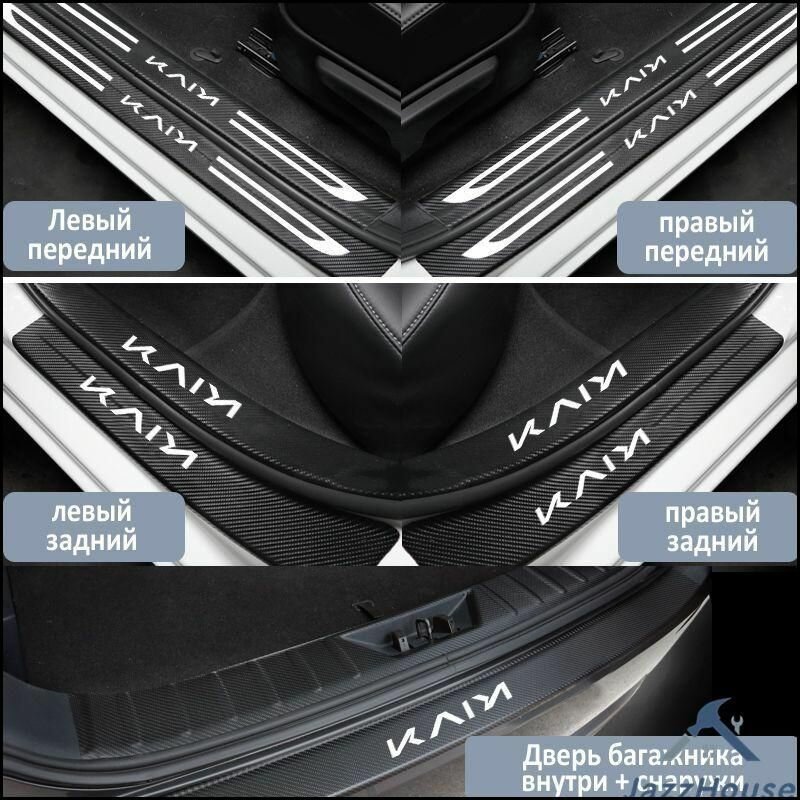 Kaiyi X7 Kunlun, защитная накладка на порог автомобиля, защитная наклейка на дверь, Аксессуары для интерьера Kaiyi