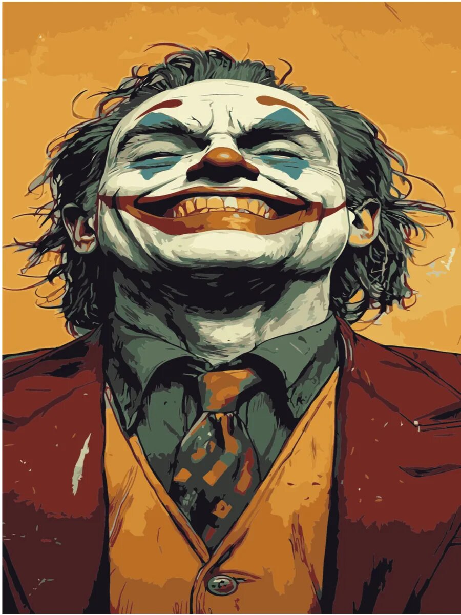 Картина по номерам джокер