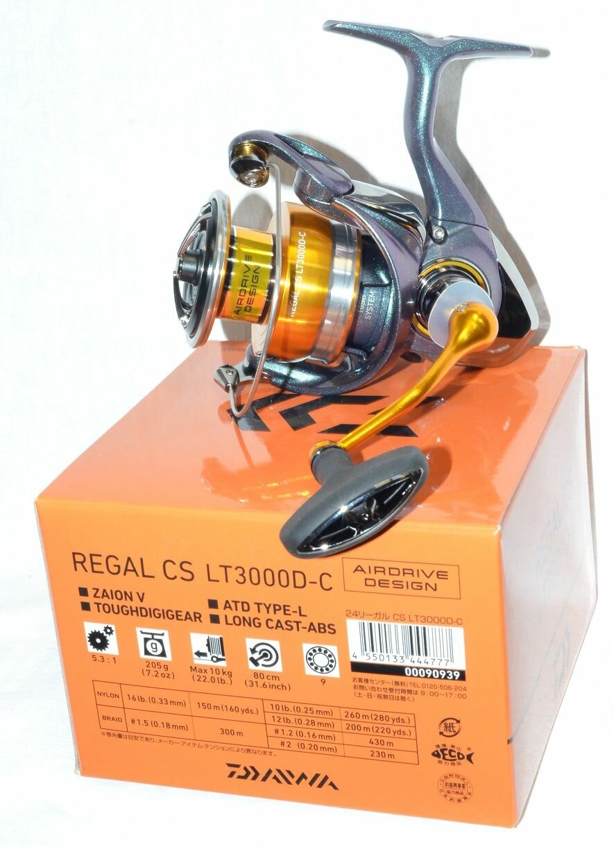 Катушка DAIWA 24 REGAL CS LT 3000D-C