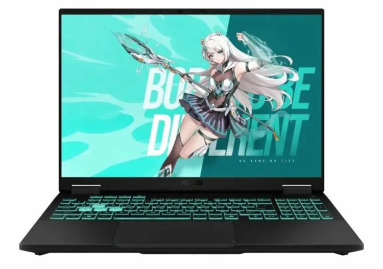 Ноутбук Asus TUF Gaming FA608PP8940 Ryzen 9 8940HX, 16" 2K, 16Гб,1 Тб, GeForce RTX 5070 8Гб, Win 11 Home, Gray