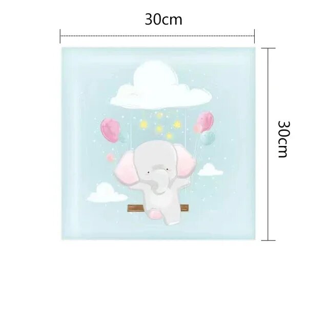 Самоклеящиеся наклейки на изголовье кровати из искусственной кожи, 3D изголовье, 08, 30x30cmx1pcs