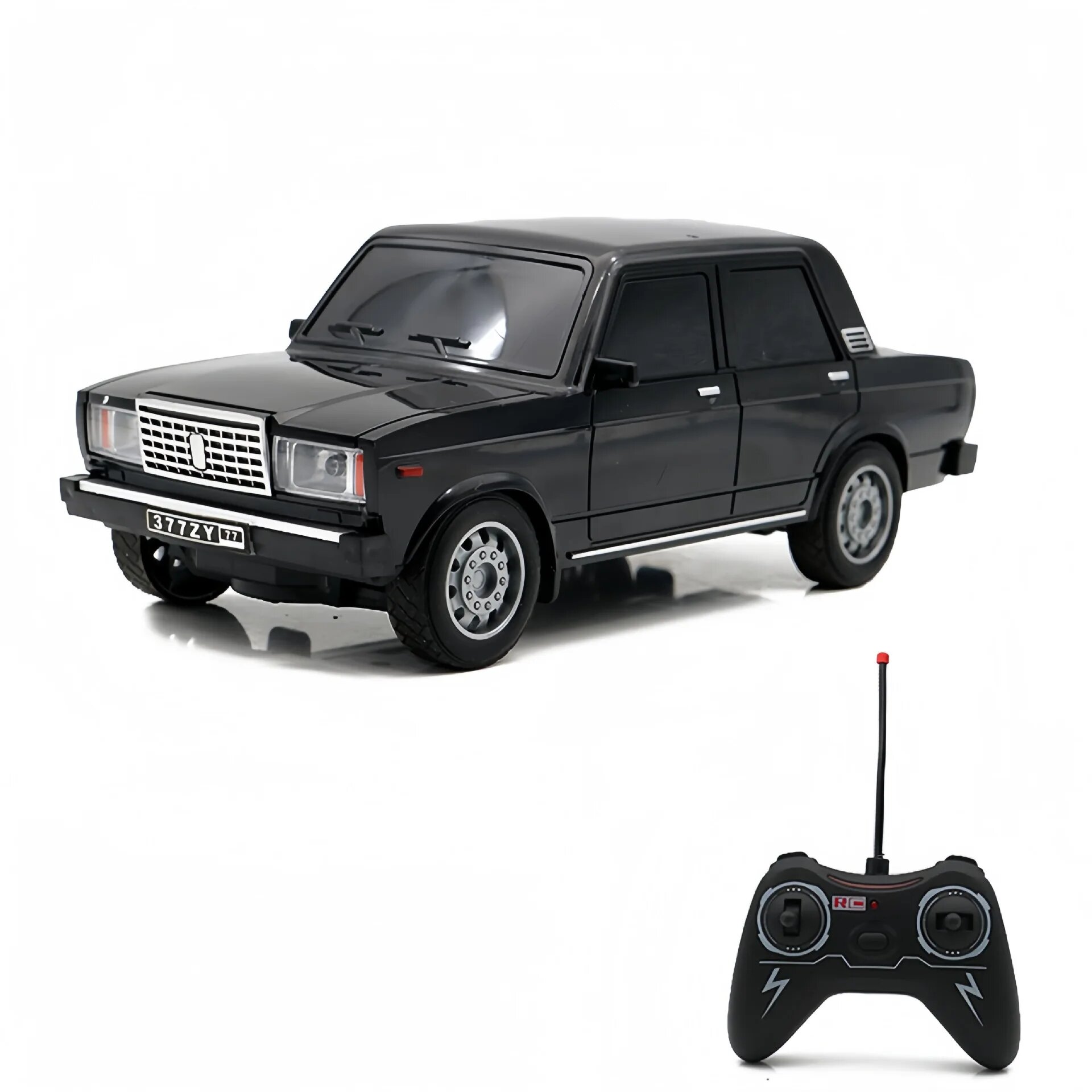 1:12 Lada Автомобили с дистанционным управлением Мини-дрифт Радиоуправляемый автомобиль Дрифт Гоночные автомобили Радиоуправляемый грузовик с беспроводным управлением Игрушки Детский подарок на день рождения, Черный