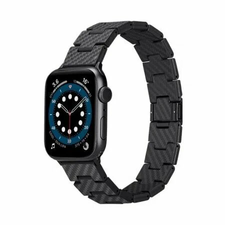 Карбоновый браслет Pitaka для Apple Watch 8-1, SE и Ultra (42/44/45/49мм) - Retro