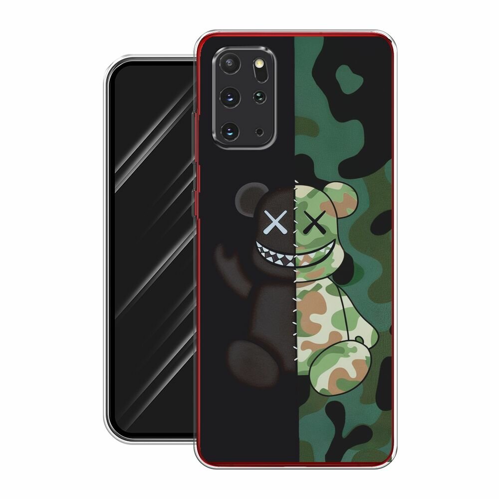 Чехол на Samsung Galaxy S20 + / Самсунг Галакси S20 Плюс с принтом "KAWS 23 февраля 1" — фото 1