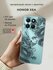 Чехол на Honor X6A / Хонор X6A с принтом "Два китайских дракона", прозрачный