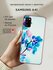 Чехол на Samsung Galaxy A41 / Самсунг Галакси А41 с принтом "Голубая орхидея"