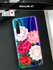 Чехол на Realme XT / Реалми XT с принтом "Большие пионы", прозрачный