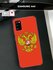 Чехол на Samsung Galaxy A41 / Самсунг Галакси А41 с принтом "Герб России полотно...