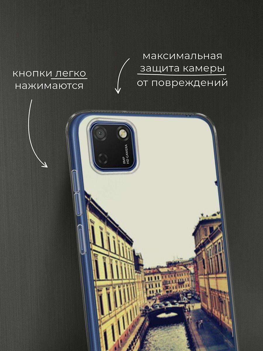 Чехол на Honor 9S/Huawei Y5p / Хонор 9S/Хуавей Y5p с принтом "Санкт-Петербург" — фото 1