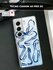 Чехол на Tecno Camon 40 Pro 5G / Текно Камон 40 Про 5G с принтом "Синие очертани...