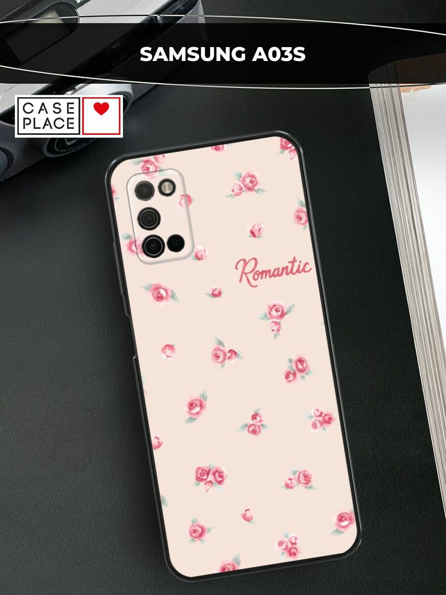 Чехол на Samsung Galaxy A03S / Самсунг Галакси A03S с принтом "Romantic"
