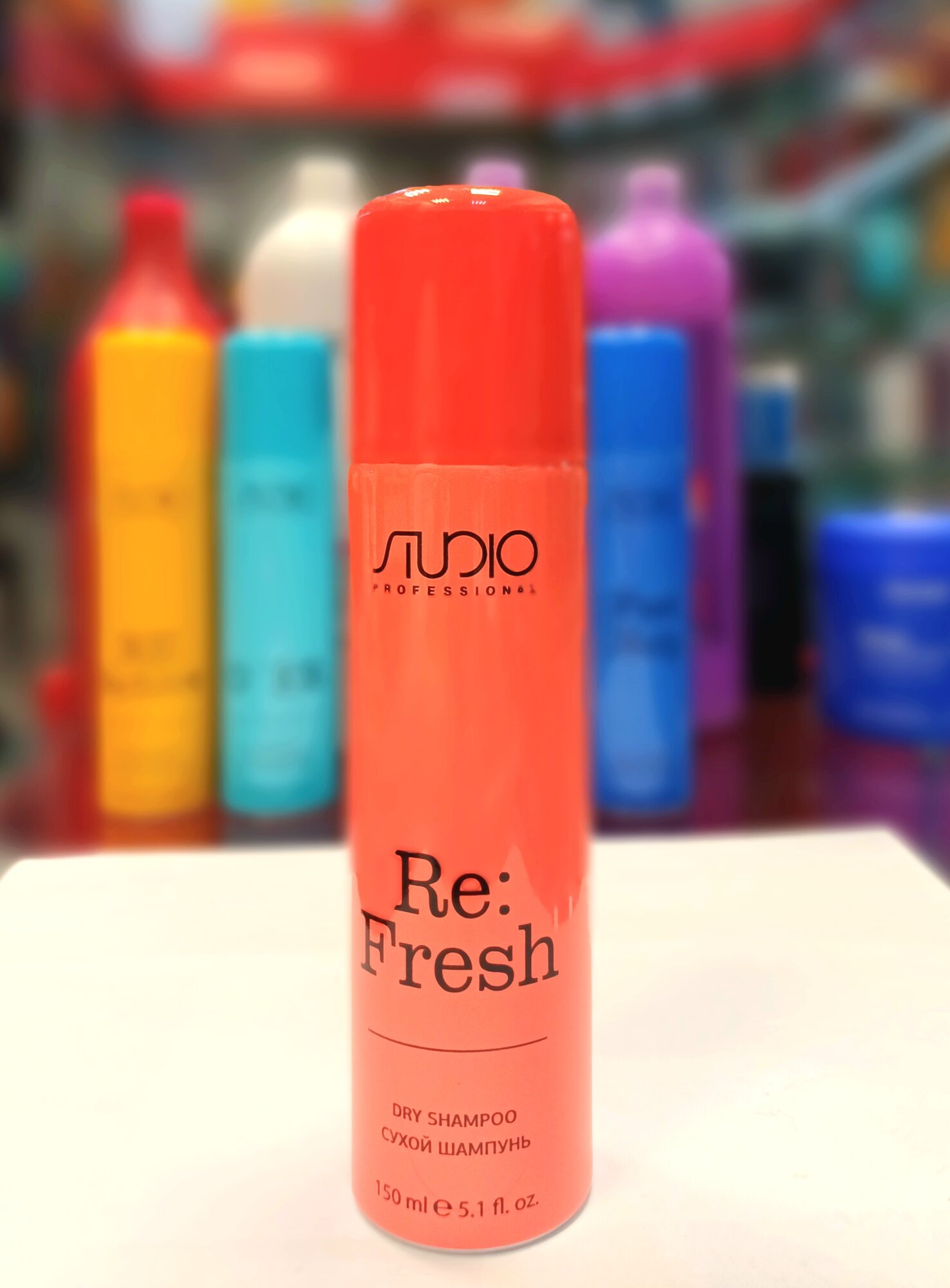 Сухой шампунь для волос Kapous Studio"Re: Fresh" 150 мл масло Макадамии