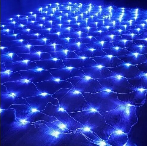 Светодиодная гирлянда Blue 6x4m 672led