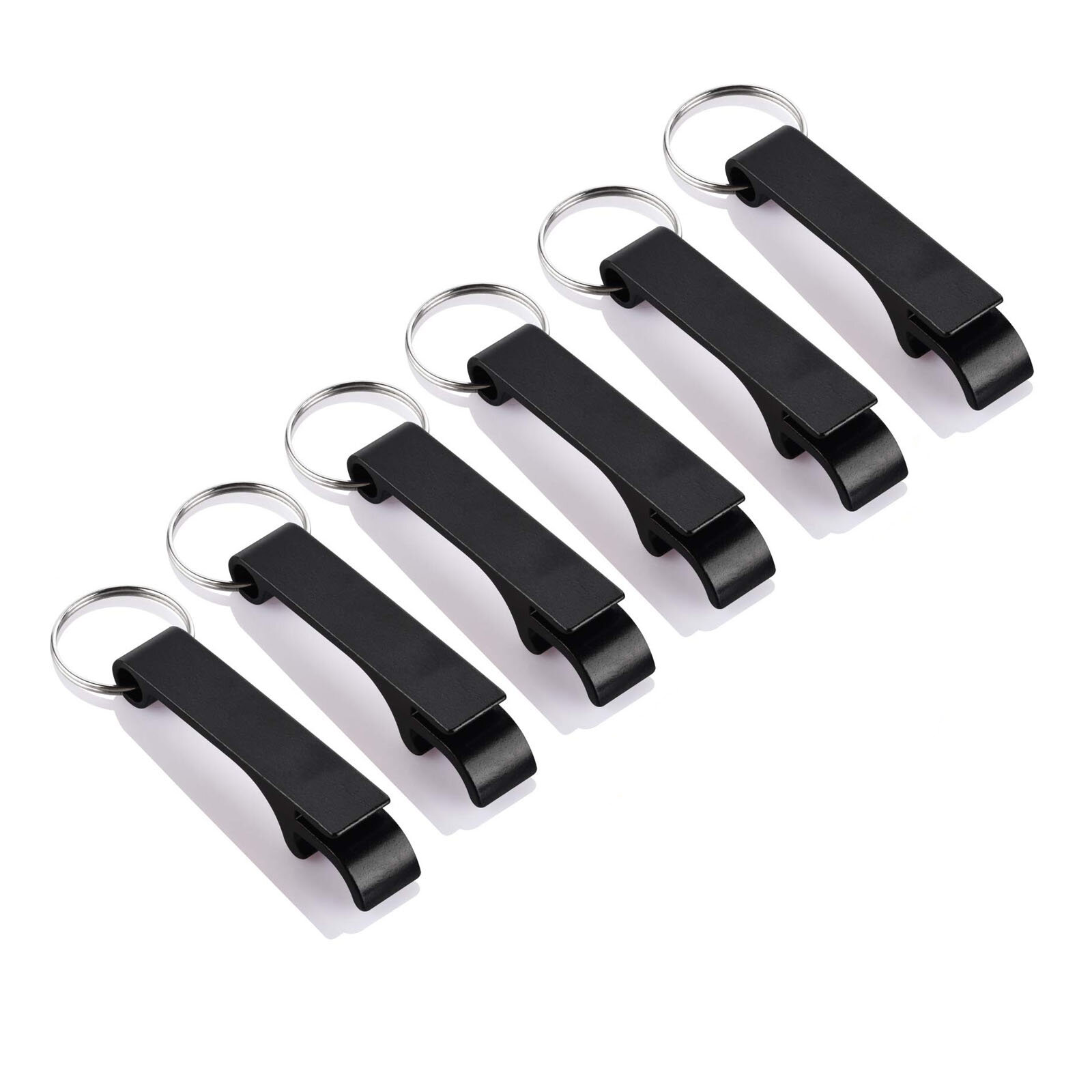 Красочные открывалки для бутылок Mcyye, премиальные металлические открывалки для бутылок в виде брелка, открывалки для напитков для мужчин и женщин, компактные и практичные, удобные для переноски, легко открывают крышки пивных бутылок.