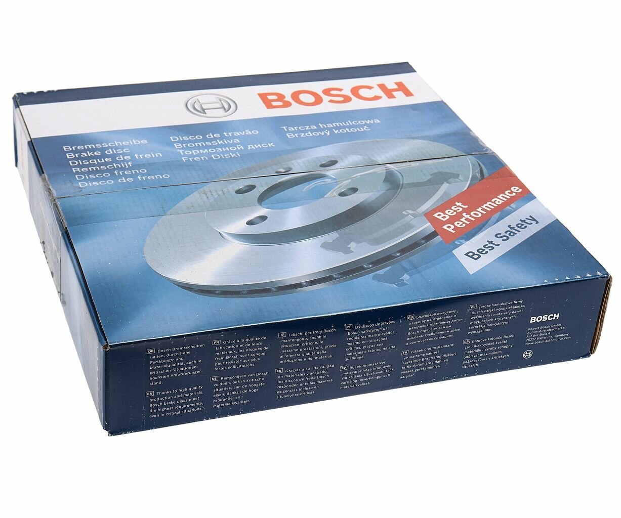 Диск тормозной, для Ауди A4 B8, B9, Фора арт 0986479467 BOSCH