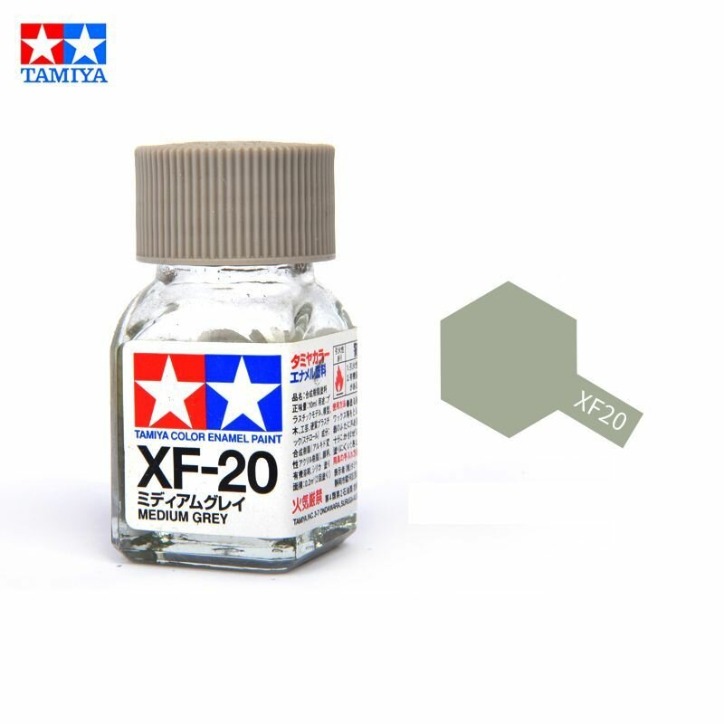 Tamiya XF1-XF85 Покраска моделей эмалированный лак матовый 10 мл