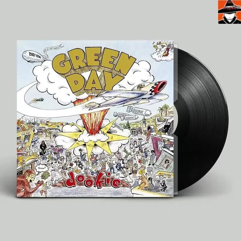 Green Day Dookie (Ограниченный тираж) Виниловая пластинка LP. Альбом 1994 года на виниле
