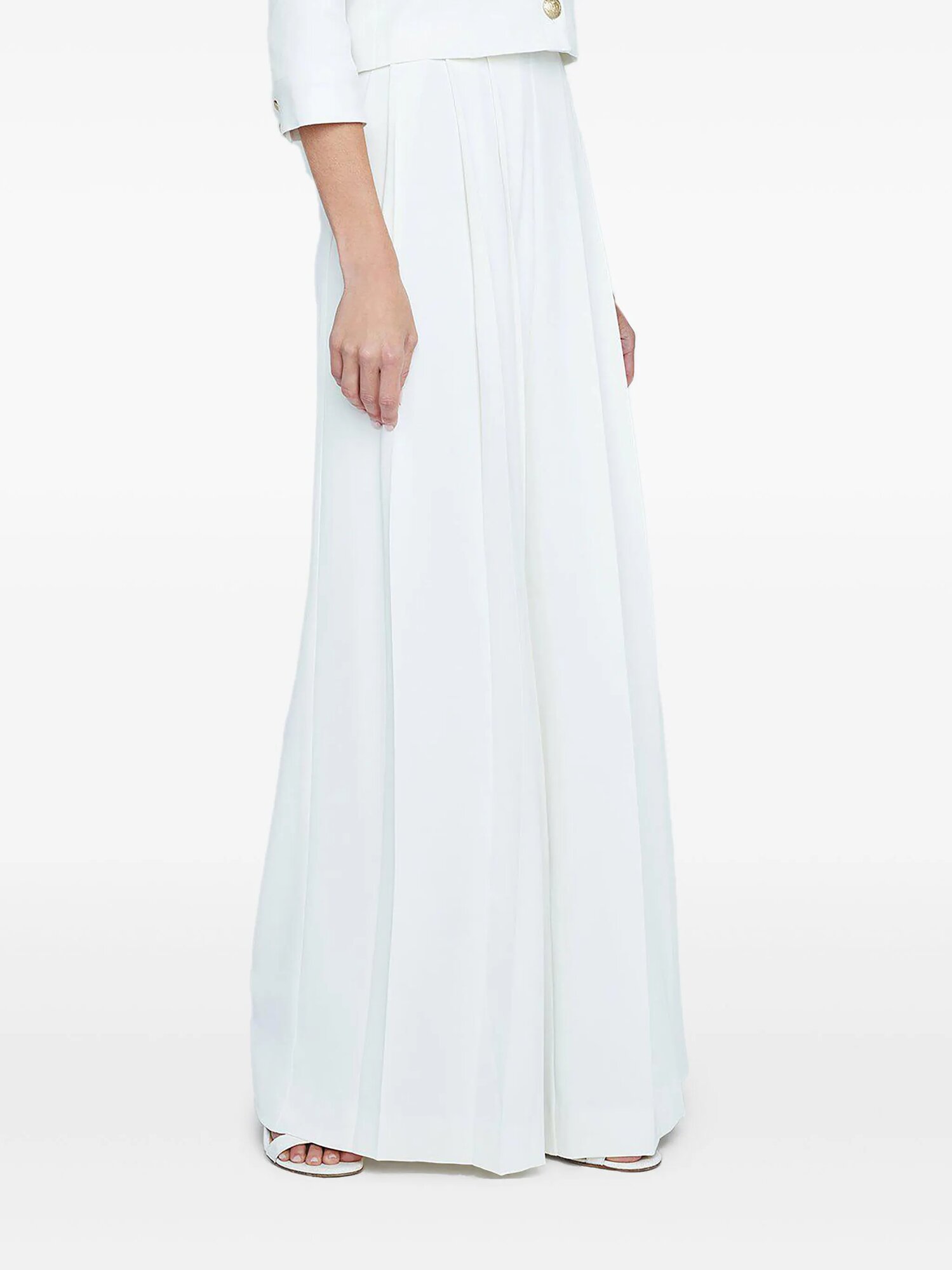 Брюки L'Agence Nova trousers, размер 8, white — фото 1