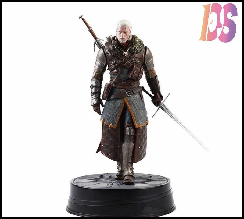 Фигурка из игры Ведьмак/The Witcher, Дикая охота, Геральт, 24см