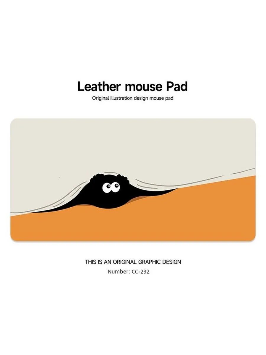 Большой коврик для мыши CC-232, водоотталкивающий,1400x700мм