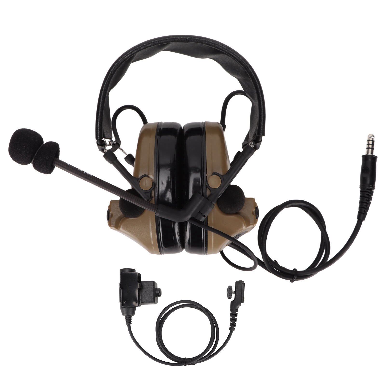 Гарнитура U94 с PTT и наушниками 7.1MM, силиконовые амбушюры, шумоподавление, для раций Hytera PD780