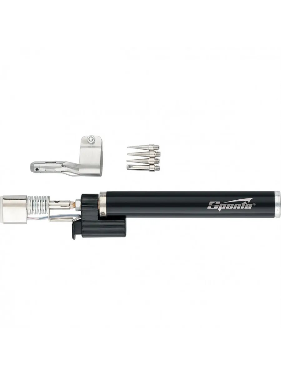 Горелка газовая, тип Карандаш c пьезоподжиг, SPARTA, 914325