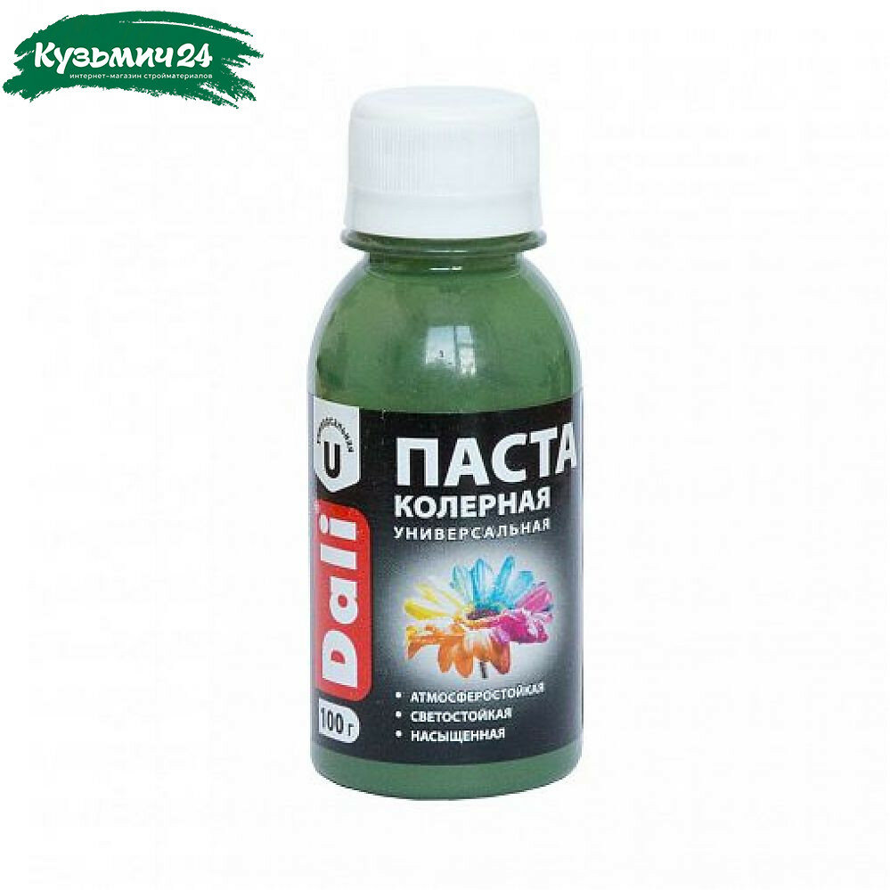 Паста колерная DALI Оливковый 100 г, 7 шт.