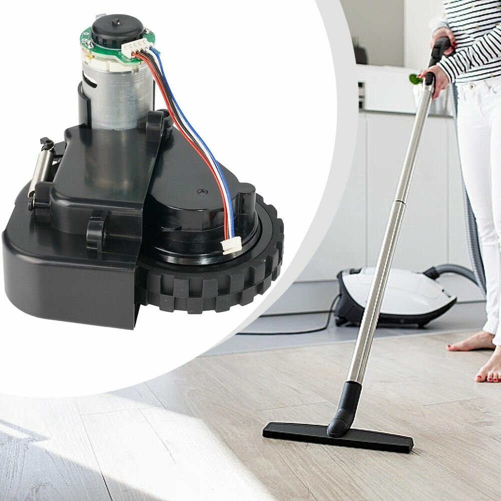 Правое и левое колесо для робота-пылесоса Tefal Explorer Serie 20 RG6871 Isweep x3