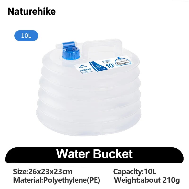 Складное ведро Naturehike 10л, Bucket - 10L