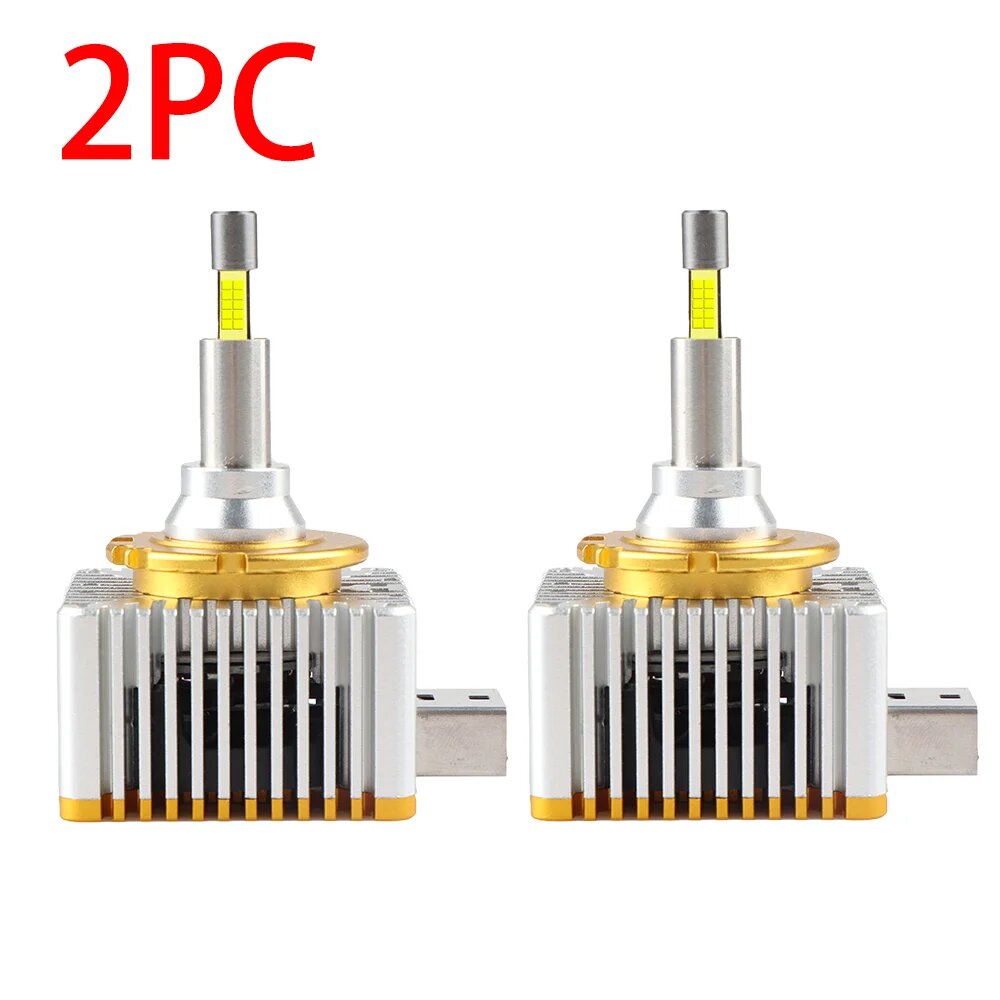 360 3D D1S D3S Светодиодные лампы Светодиодные лампы Canbus D1R D3R D2S D4S D2R 2PC 6000K, D2S D2R