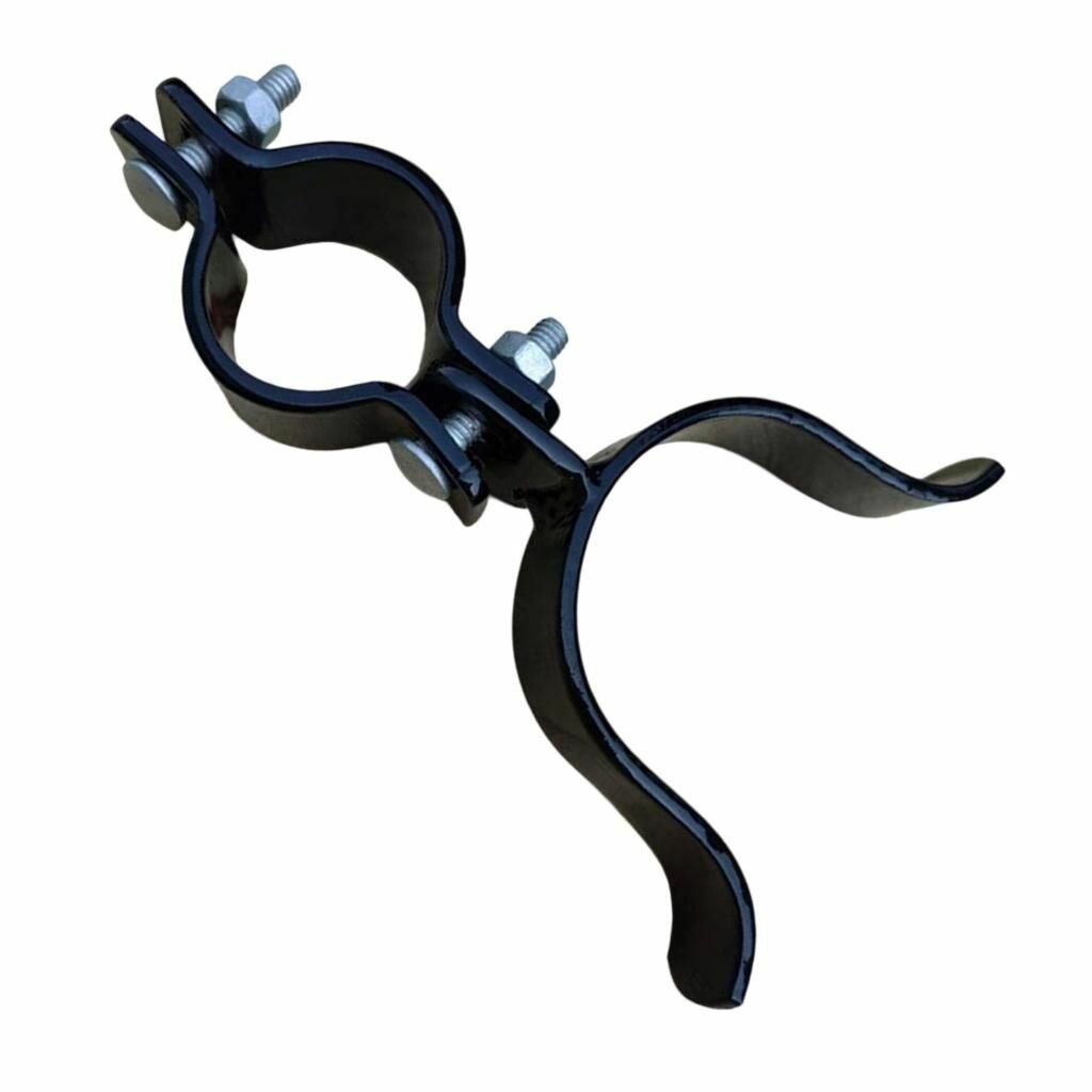 Оцинкованный дверной замок для забора, крючок для дверного засова, аксессуары для цветочной сетки с отверстием для навесного замка-черный